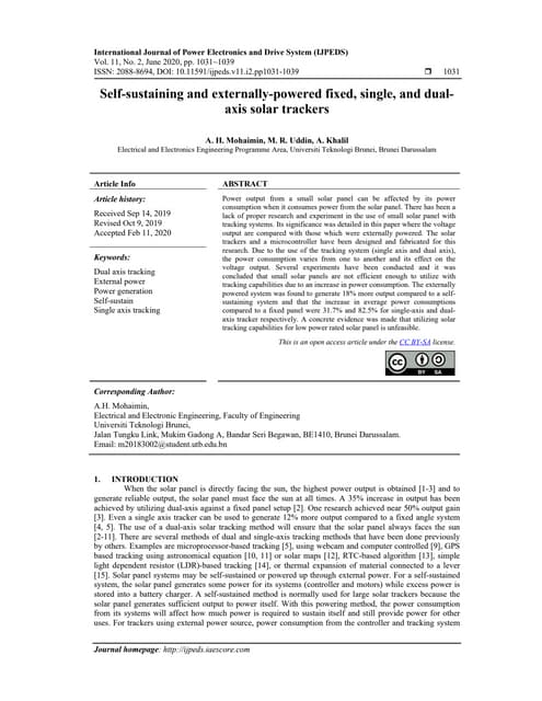 Internet of things based smart photovoltaic panel monitoring system | PDF