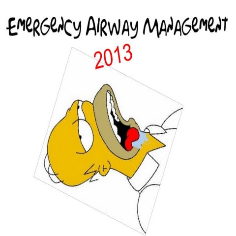 Emergent Airway Management | PPT
