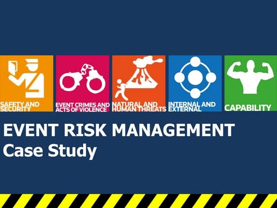 Event Risk Management | PPTX