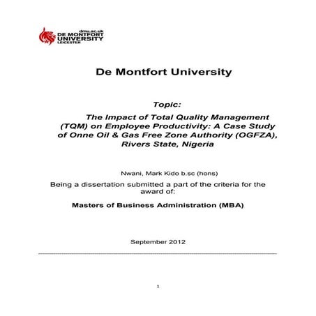 204512356 dissertation-project-for-mba | PDF | Business Administration ...