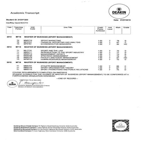academic-transcript | PDF