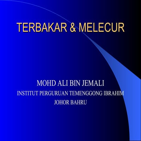 2051005 Terbakar Dan Melecur | PDF