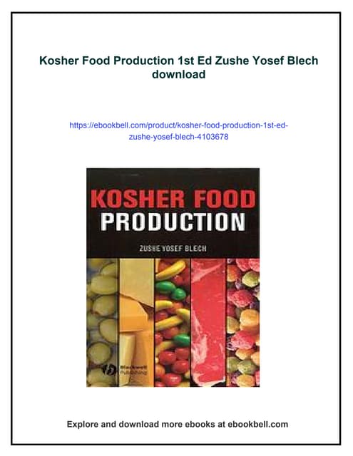 What Is Kosher? Diet, Food, and Rules | PDF