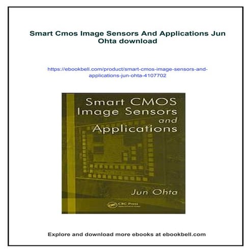 Smart Cmos Image Sensors And Applications Jun Ohta | PDF