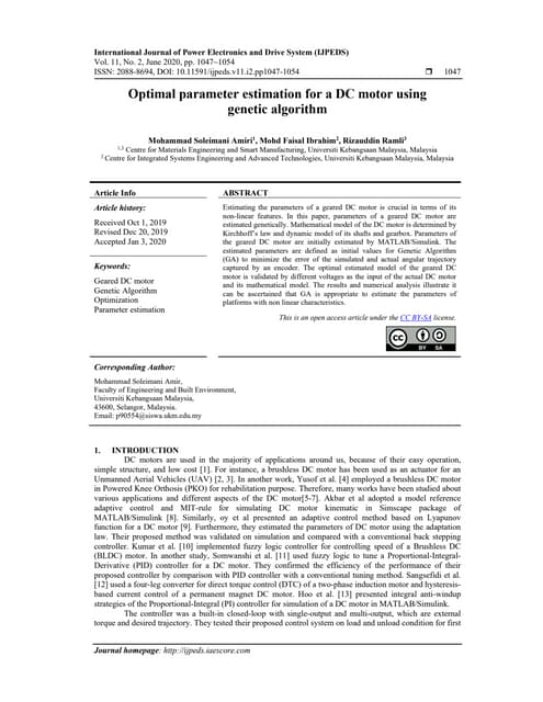 Identifying Three Phase Induction Motor Equivalent Circuit Parameters from Nameplate Data by ...