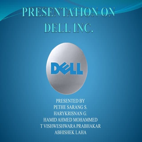 20567749-DELL-company-presentation.pptx | Free Download