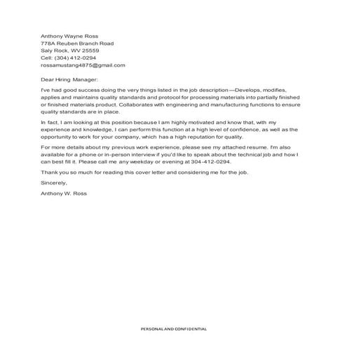 Anthony Wayne Ross CV 2 | DOCX