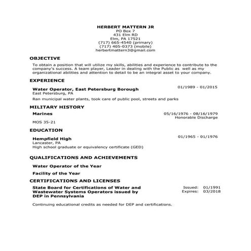 27 - Apr - 2-15 updated resume | PDF