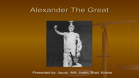 Alexander The Great | PPT