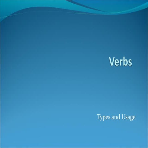 verb | PPT