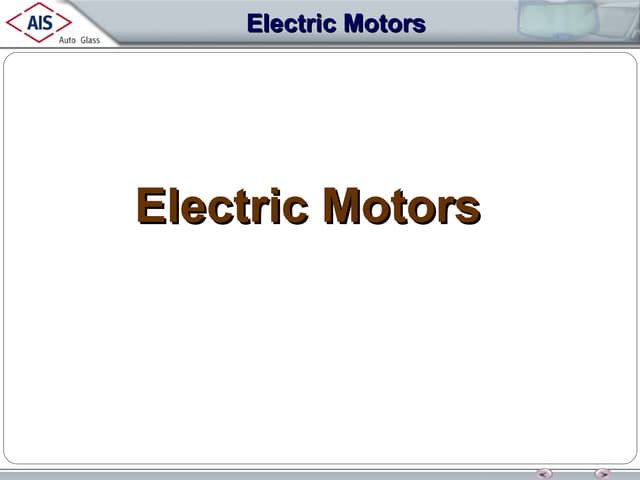 Electric Motor... | PPTX