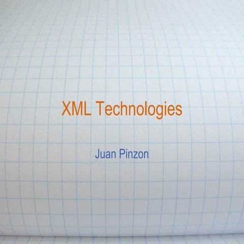 Xml Technologies Ppt Web Design And Html Internet
