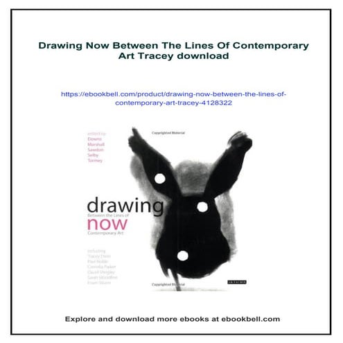Drawing Now Between The Lines Of Contemporary Art Tracey | PDF