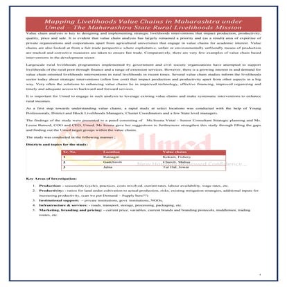 Mapping Livelihoods Value Chains | PDF