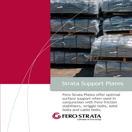 Fero Strata product brochure 2013_strata-support-plates | PDF