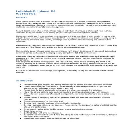 Leila CV 2016 | DOCX