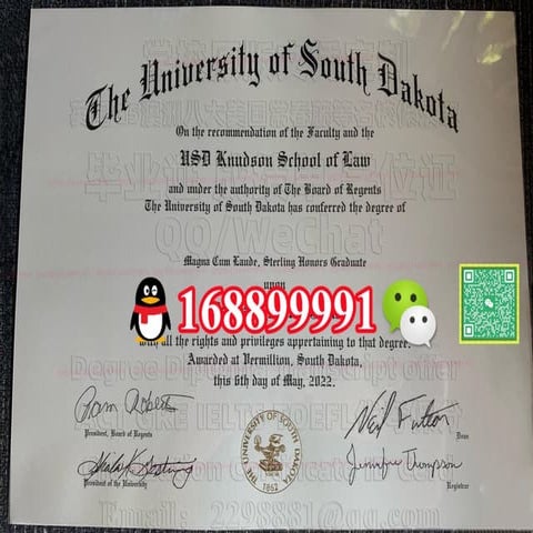 University of South Dakota degree offer diploma Transcript | PPT