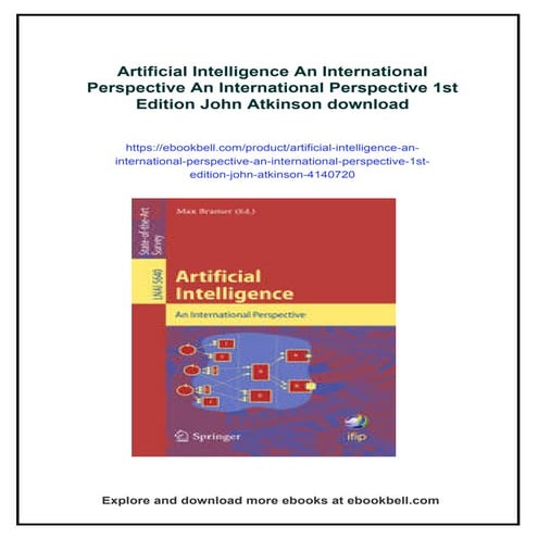 Artificial Intelligence An International Perspective An International Perspective 1st Edition ...