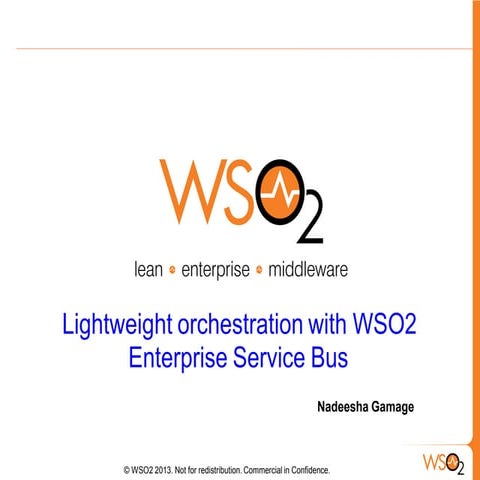 WSO2 Enterprise Service Bus | PDF | Cloud Computing | Internet