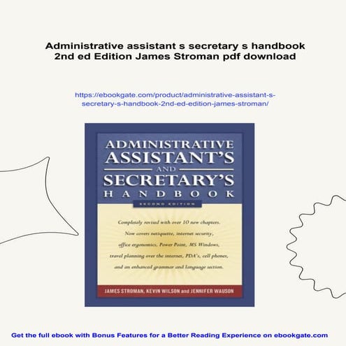 Administrative assistant s secretary s handbook 2nd ed Edition James ...