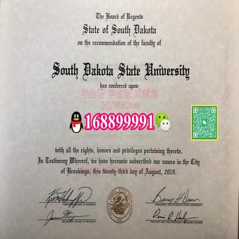 South Dakota State University degree offer diploma Transcript | PPT