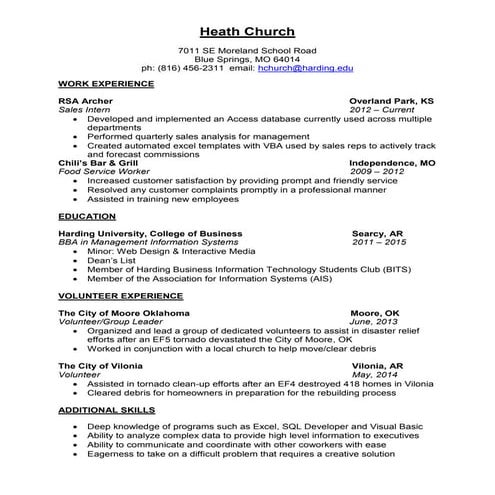 Heath_Church_Resume | PDF