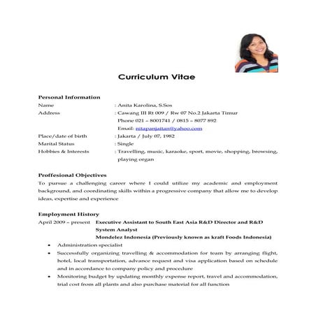 personal details | DOC | Business | Business and Finance