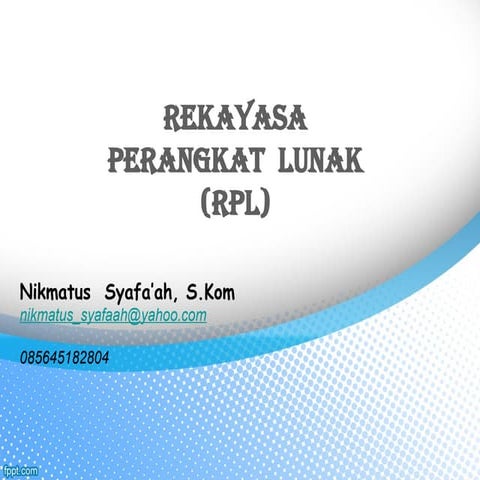 208600037 Ppt Rekayasa Perangkat Lunak Pptx
