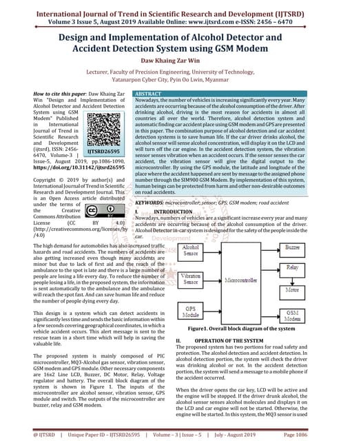 Accident Detection System Using Arduino Uno Pdf