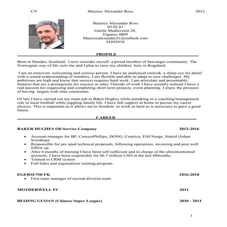 Maurice_Alexander_Ross_CV | PDF