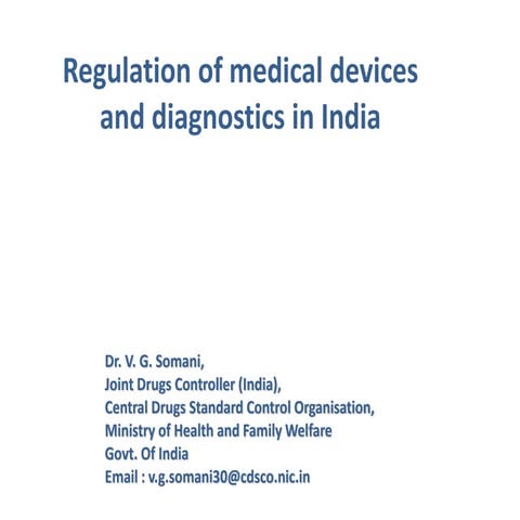 208_Regulation_of_medical_devices_in_India.ppt