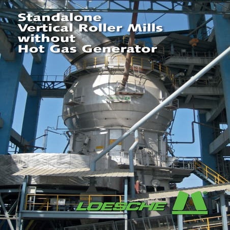 Standalone Vertical Roller Mills Without HGG | PDF