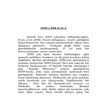 2090'a bir kala... | PDF