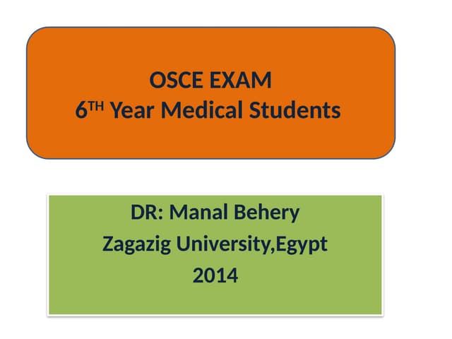 1 Obstetrics & gynecology OSCE -REVISION-1 | PDF