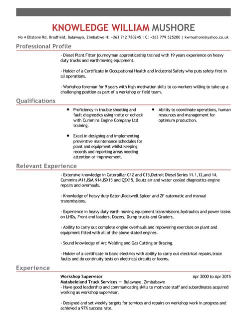 Nick Resume 1 | DOC | Careers