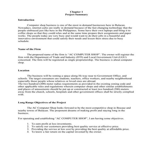 20944696 ac-computer-shop-feasibility-studies | PDF