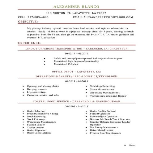Zeta resume | DOCX