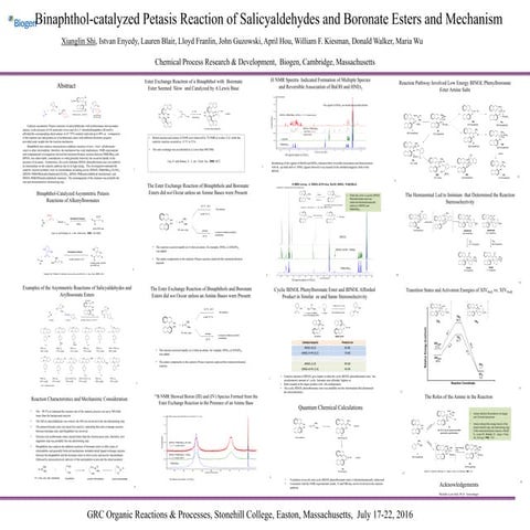 GRC poster-Petasi reactin and mechanism | PDF