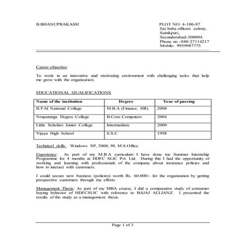 Bhanu resume-1 | DOCX