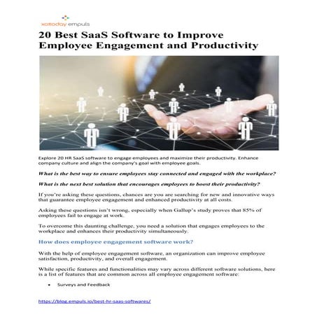 20 Best SaaS Software to Improve Employee Engagement and Productivity.pdf