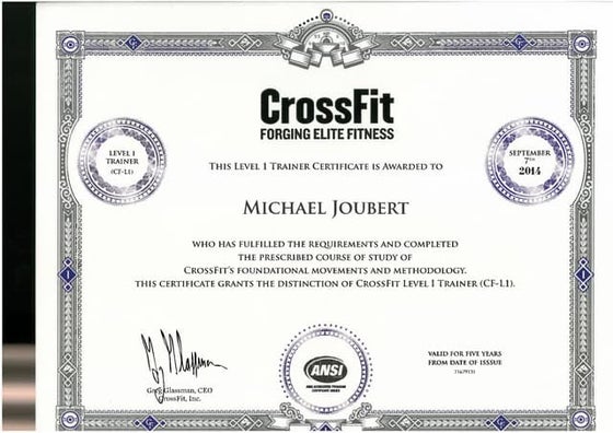 CATHSSETA - Fitness National Certificate | PDF