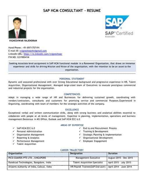 Vigneshwar R presentations