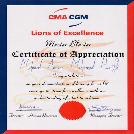 18. CMA CGM - Master Blaster | PDF