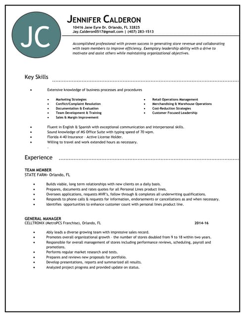 Tiff.Tiff resume | DOCX | Business Administration | Business
