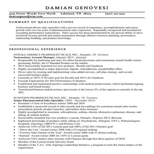 Sharon resume | PDF