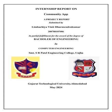 Fluttergtu8th Sem Report Be Computer Engineering Pdf 4294