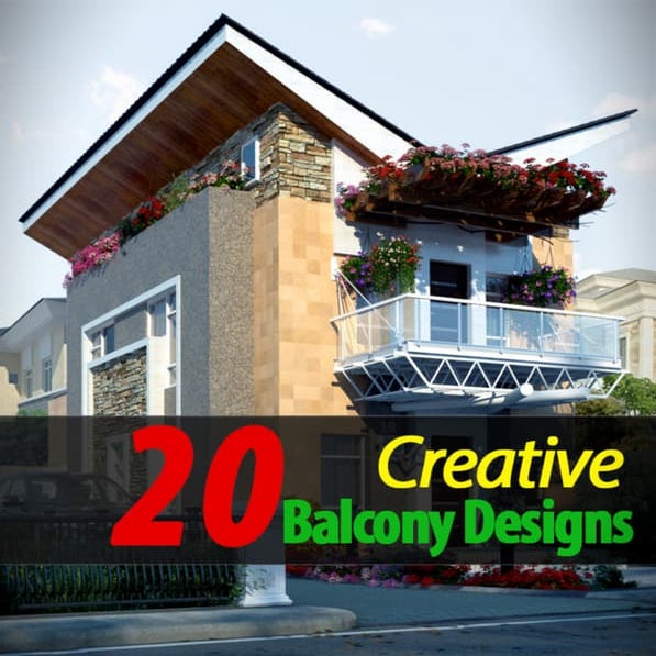 20 creative balcony designs | PDF