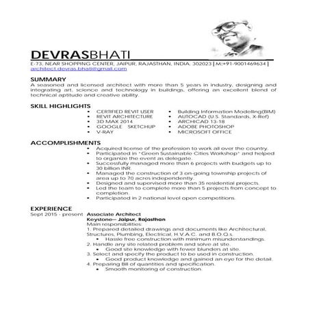 Harshad CV | PDF
