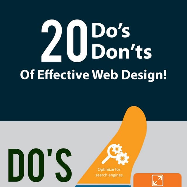 20 Tips for Effective Web Designing (Infographic) | PDF
