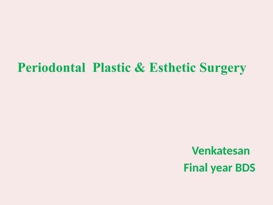 Periodontal Sutures | PPT